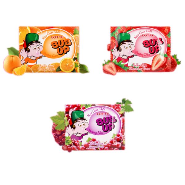 LOTTE BUB-UP HEADER BAG FRUIT: ORANGE/STRAWBERRY/GRAPES FLAVOR – OpenSesame